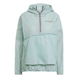 adidas terrex Outdoorjacke 'Xploric' Damen Gr&ouml;&szlig;e XS/S hellblau / dunkelgrau