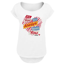 F4NT4STIC T-Shirt 'Sex Education It's Always You Netflix TV Series' Damen Gr&ouml;&szlig;e 4XL blau / gelb / rot / wei&szlig;