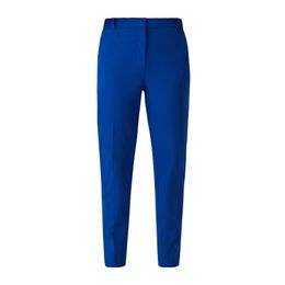 comma, COMMA B&uuml;gelfaltenhose Damen Gr&ouml;&szlig;e 34 blau