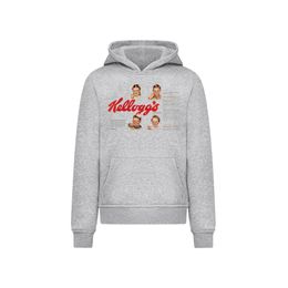 F4NT4STIC Hoodie M&auml;dchen Gr&ouml;&szlig;e 134/140 grau / rot