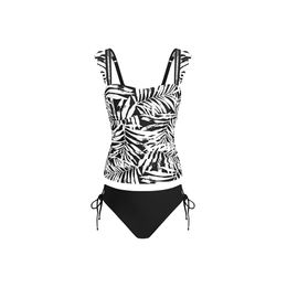 Cupshe Tankini 'CAA12D5G016AA' Damen Gr&ouml;&szlig;e XS schwarz