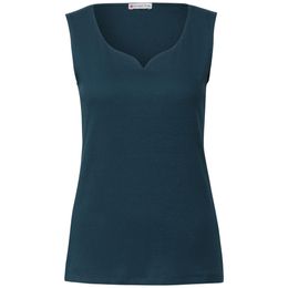 Street One Top Damen Gr&ouml;&szlig;e XXL marine