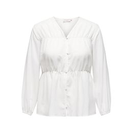 Only Carmakoma Bluse Damen Gr&ouml;&szlig;e XXL wei&szlig;