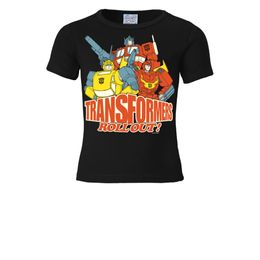 logoshirt T-Shirt 'Transformers' Jungen Gr&ouml;&szlig;e 140/152 mischfarben / schwarz