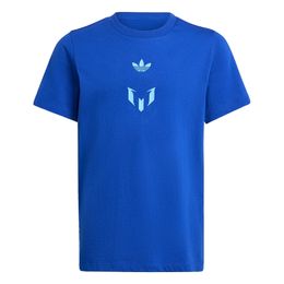 adidas originals T-Shirt 'Messi' Jungen Gr&ouml;&szlig;e 158 blau / hellblau
