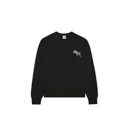 Uniqvibe Sweatshirt Herren Gr&ouml;&szlig;e L schwarz / wei&szlig;