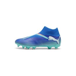 Puma Fu&szlig;ballschuh 'Future 7 Match' Herren Gr&ouml;&szlig;e 44 azur / dunkelblau / mint / wei&szlig;