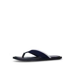 Manfield Sandale Herren Gr&ouml;&szlig;e 42 navy / wei&szlig;