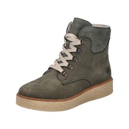 Rieker Schn&uuml;rstiefel 'Y0033' Damen Gr&ouml;&szlig;e 43 grau Winterschuhe