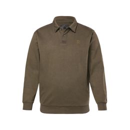 JP1880 Sweatshirt Herren Gr&ouml;&szlig;e 4XL sepia