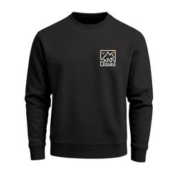 Neverless Sweatshirt 'Leisure' Herren Gr&ouml;&szlig;e S schwarz
