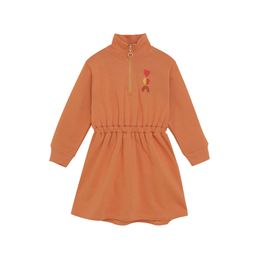 Noppies Kleid 'Palmer' M&auml;dchen Gr&ouml;&szlig;e 92 gelb / mandarine / rot / rostrot