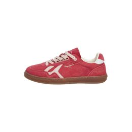 Pepe Jeans Sneaker 'BALL RETRO' Damen Gr&ouml;&szlig;e 36 rot / wei&szlig;