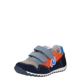 Naturino Sneaker 'Sammy' M&auml;dchen Gr&ouml;&szlig;e 30 dunkelblau / grau / orange