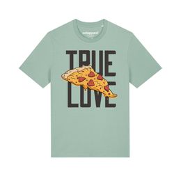 Watapparel Shirt 'True Love' Herren Gr&ouml;&szlig;e XL t&uuml;rkis / safran / rot / schwarz
