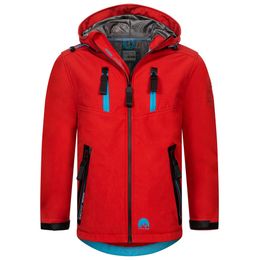Arctic Seven Outdoorjacke 'AS306' Herren Gr&ouml;&szlig;e S hellblau / rot / schwarz