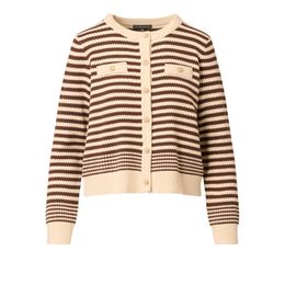 Adrianna Papell Strickjacke Damen Gr&ouml;&szlig;e XL beige / braun