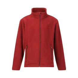 ZIGZAG Fleecejacke 'Zap' Jungen Gr&ouml;&szlig;e 152 rot