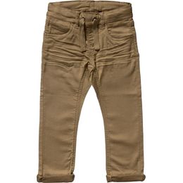 Villervalla Hosen 'Sweat Twill' Jungen Gr&ouml;&szlig;e 140 braun