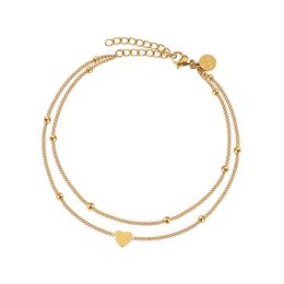 Good.designs Fu&szlig;kette Damen Gr&ouml;&szlig;e one size gold
