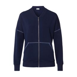 Hanro Sweatjacke ' Natural Living ' Damen Gr&ouml;&szlig;e XL navy