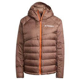 adidas terrex Outdoorjacke 'Xperior' Damen Gr&ouml;&szlig;e L braun / wei&szlig; Winterjacke