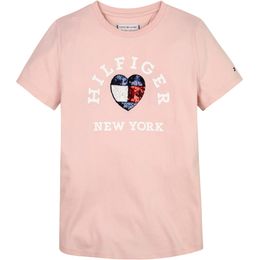 Tommy Hilfiger Shirt M&auml;dchen Gr&ouml;&szlig;e 92 mischfarben / rosa