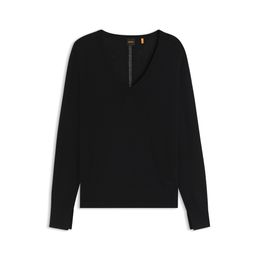 BOSS Pullover Damen Gr&ouml;&szlig;e S schwarz