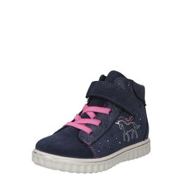 Ricosta Sneaker 'Jeannie' M&auml;dchen Gr&ouml;&szlig;e 34 dunkelblau / pink / wei&szlig;