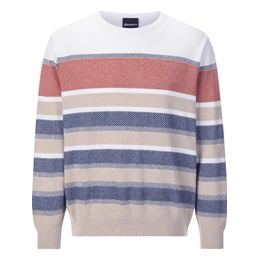 Babista Pullover 'Carianetto' Herren Gr&ouml;&szlig;e L beige / marine / rotmeliert / wei&szlig;
