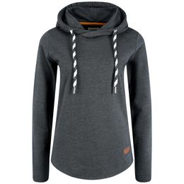 oxmo Pullover 'Wandy' Damen Gr&ouml;&szlig;e S grau / dunkelgrau