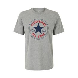 Converse T-Shirt Herren Gr&ouml;&szlig;e XL dunkelblau / graumeliert / rot