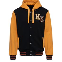 King Kerosin Sweatjacke 'Natural Born Badass' Herren Gr&ouml;&szlig;e L schwarz