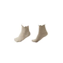 CALZEDONIA Socken Damen Gr&ouml;&szlig;e 36/41 beige