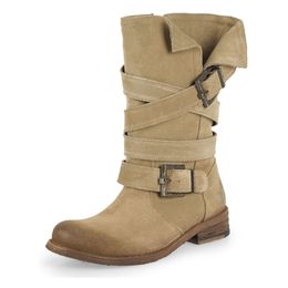 felmini Boots 'Gredo 8562' Damen Gr&ouml;&szlig;e 36 taupe Winterschuhe