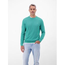Lerros Sweatshirt in dynamischer 2-Tone-Optik Herren Gr&ouml;&szlig;e M gr&uuml;n