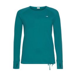 Kangaroos Shirt Damen Gr&ouml;&szlig;e M petrol / wei&szlig;