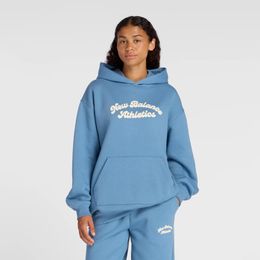 New Balance Pullover 'Linear Heritage' Damen Gr&ouml;&szlig;e S azur