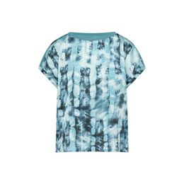 comma, Comma Casual Identity Shirt Damen Gr&ouml;&szlig;e XXXL aqua / petrol / wei&szlig;