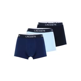 Lacoste Boxershorts Herren Gr&ouml;&szlig;e XL indigo / hellblau / schwarz / wei&szlig;