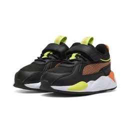 Puma Sneakers 'RS-X' Jungen Gr&ouml;&szlig;e 19 limone / orange / schwarz