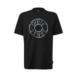 QS T-Shirt Herren Gr&ouml;&szlig;e XS grau / schwarz