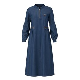 Modamihram Kleid Damen Gr&ouml;&szlig;e 48 blue denim Winterkleid