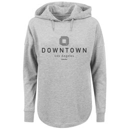 F4NT4STIC Sweatshirt 'Downtown LA' Damen Gr&ouml;&szlig;e L grau / schwarz