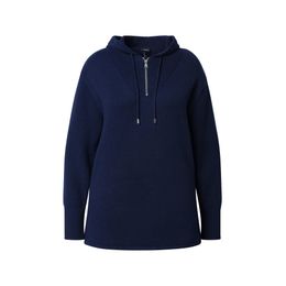 Ulla Popken Pullover Damen Gr&ouml;&szlig;e 4XL/5XL dunkelblau