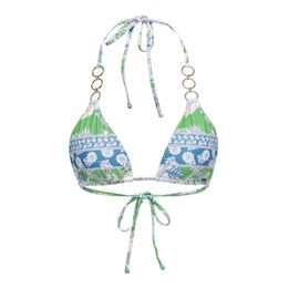 Only Bikinitop 'Rio' Damen Gr&ouml;&szlig;e 100 sand / blau / hellgrau / gr&uuml;n / wei&szlig;