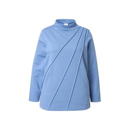 Ulla Popken Sweatshirt Damen Gr&ouml;&szlig;e M/L hellblau