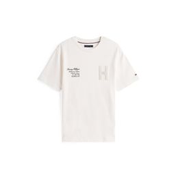 Tommy Hilfiger T-Shirt Herren Gr&ouml;&szlig;e XXL dunkelblau / offwhite