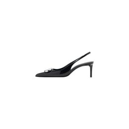 Mango Slingpumps 'Rimini' Damen Gr&ouml;&szlig;e 38 schwarz / silber