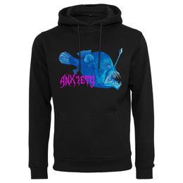 MT Men Sweatshirt 'Anxiety' Herren Gr&ouml;&szlig;e XXL himmelblau / pink / schwarz / wei&szlig;